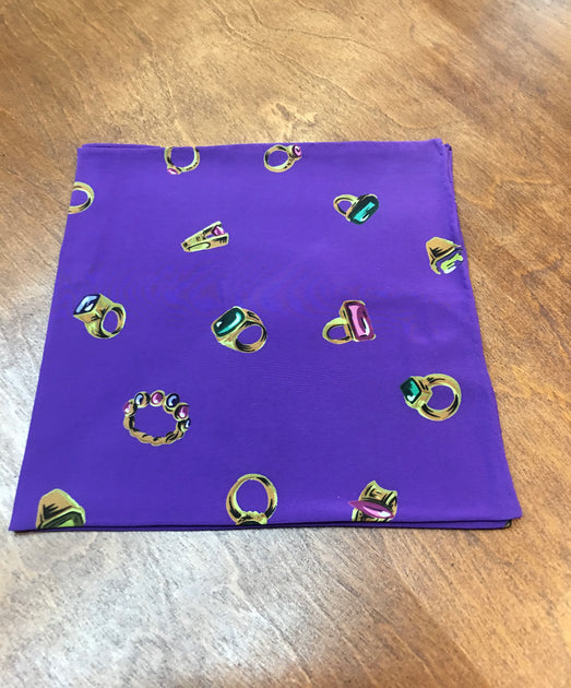 Ring Print Silk Pocket Square – Montella Custom Tailor